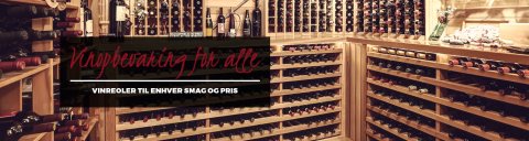 Alt det lækre til din vin - Vinreol, vinkøleskab, vinmøbler, vintønder ...